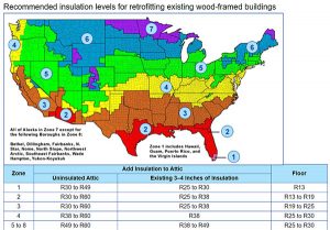 Recommended Insulation R-Values By U.S. Regions | Fiberlite ...